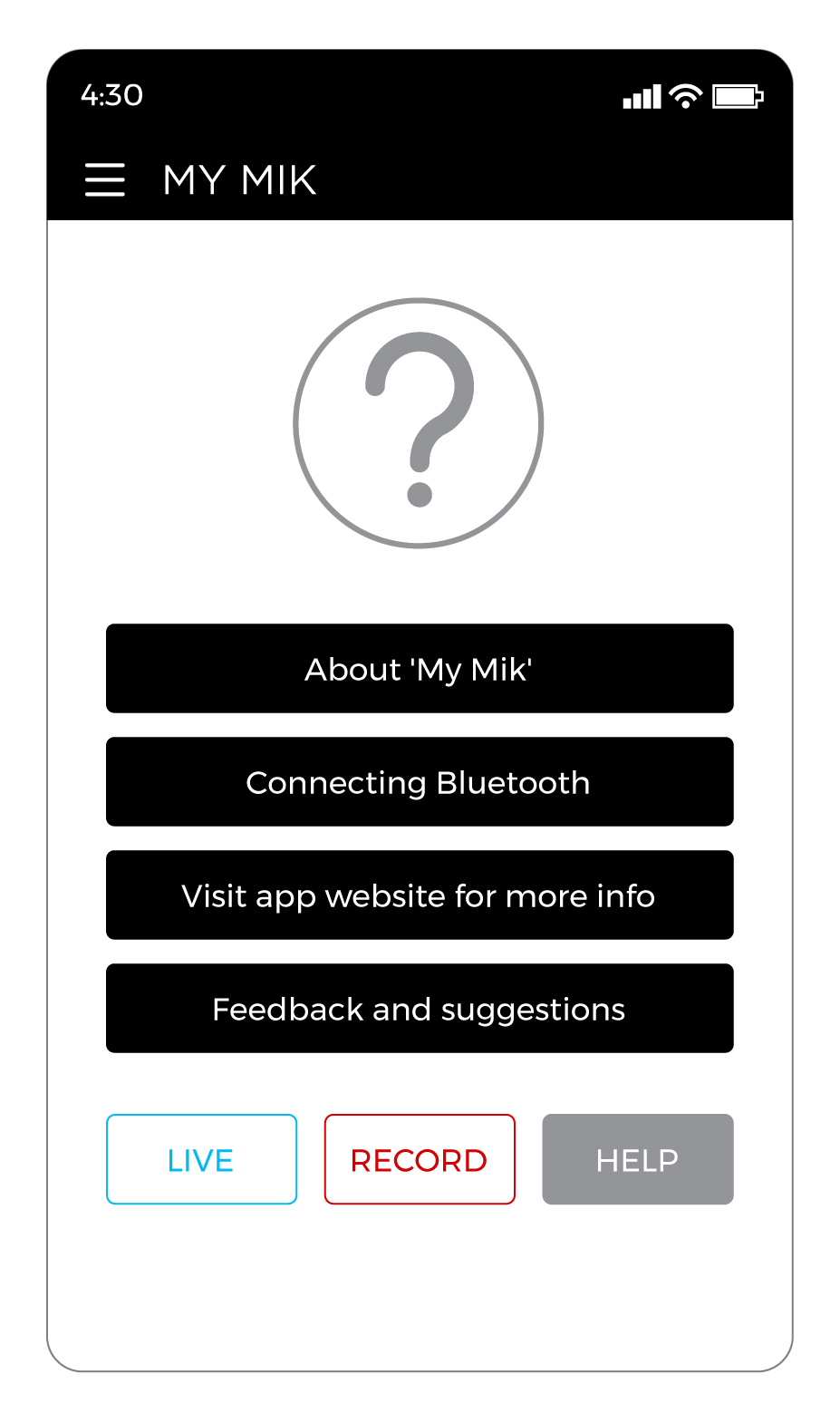 MY MIK - a mobile app that turns your phone into a microphone by ...